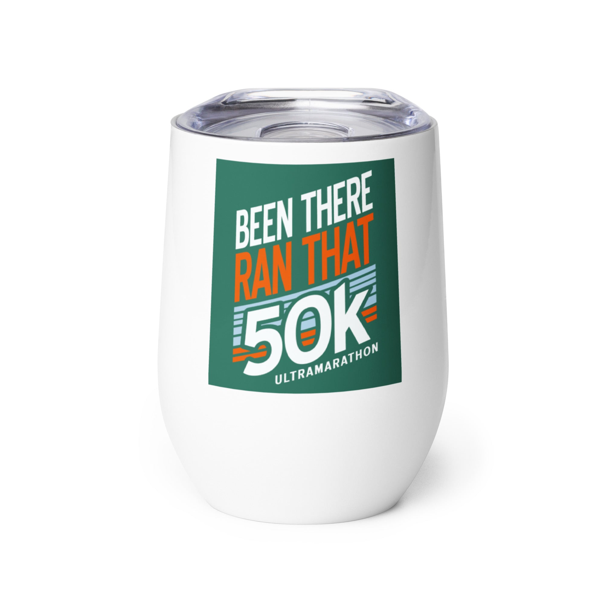 50K Wine Tumbler | Ultramarathon Tumbler | Sunrise Running Company