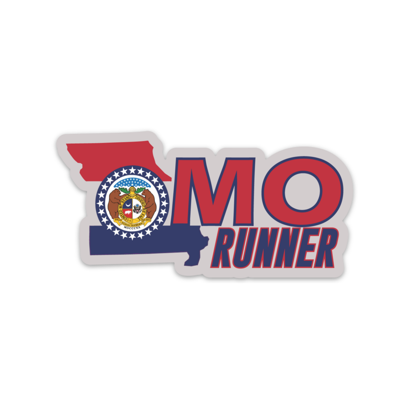 Missouri Running Sticker | Shop Sunrise Running Company